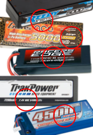 What Does "C" Rating Mean on a LiPo Battery