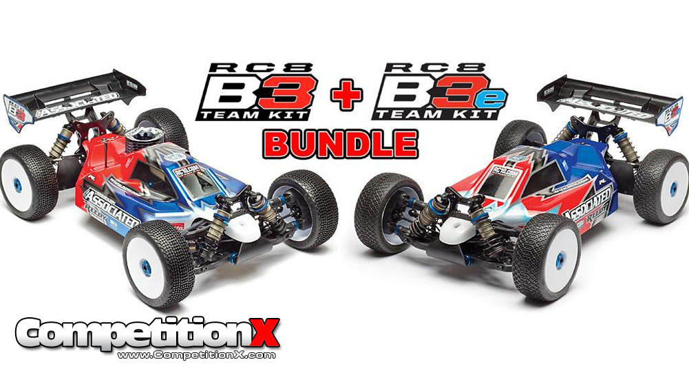 Team Associated RC8B3 and RC8B3e Bundle