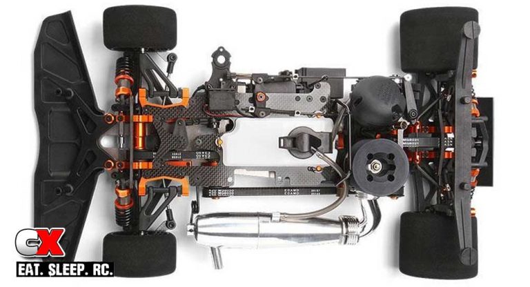 HB Racing R8 1:8 Scale Nitro Onroad Kit