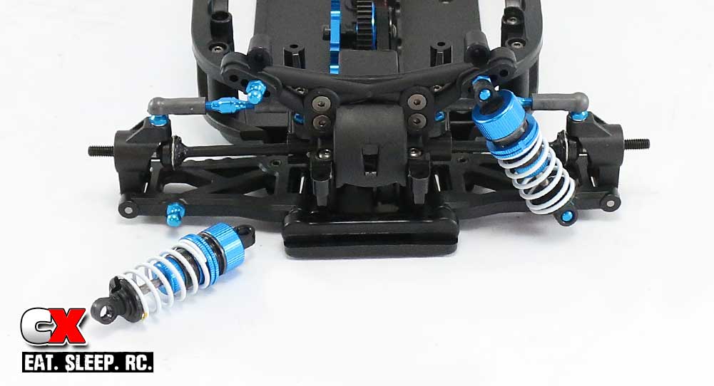 Tamiya TA07 Pro Build Part 8 - Shocks