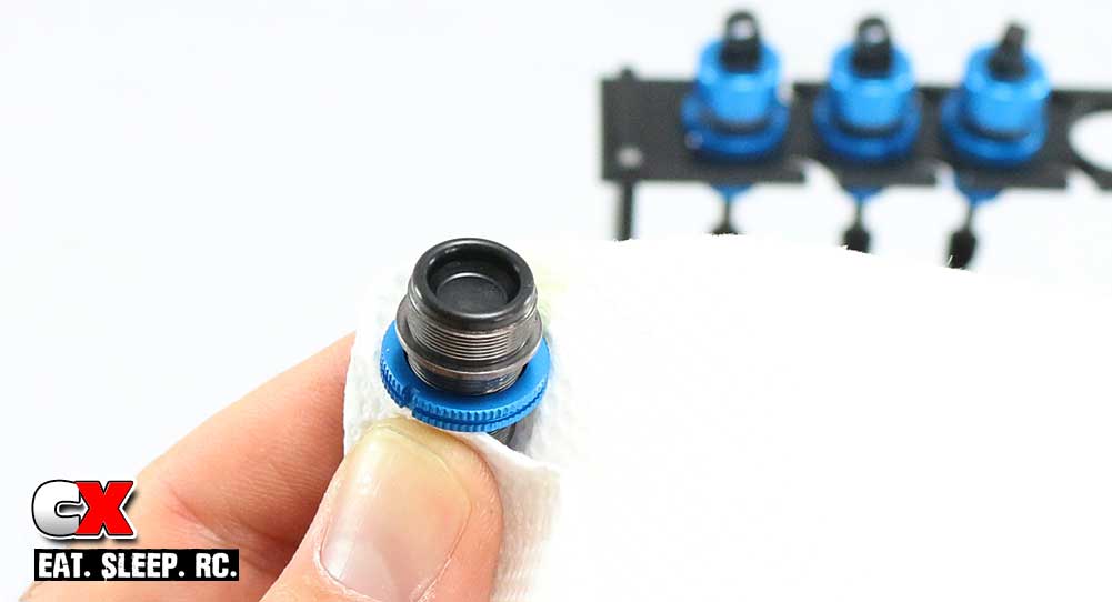 Tamiya TA07 Pro Build Part 8 - Shocks
