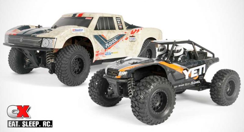 Axial Racing 1:18 Scale Yeti Jr and Yeti Jr. SCORE Trophy Truck