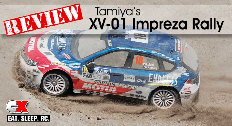 Review: Tamiya XV-01 Impreza WRX STi Team Arai Rally Kit