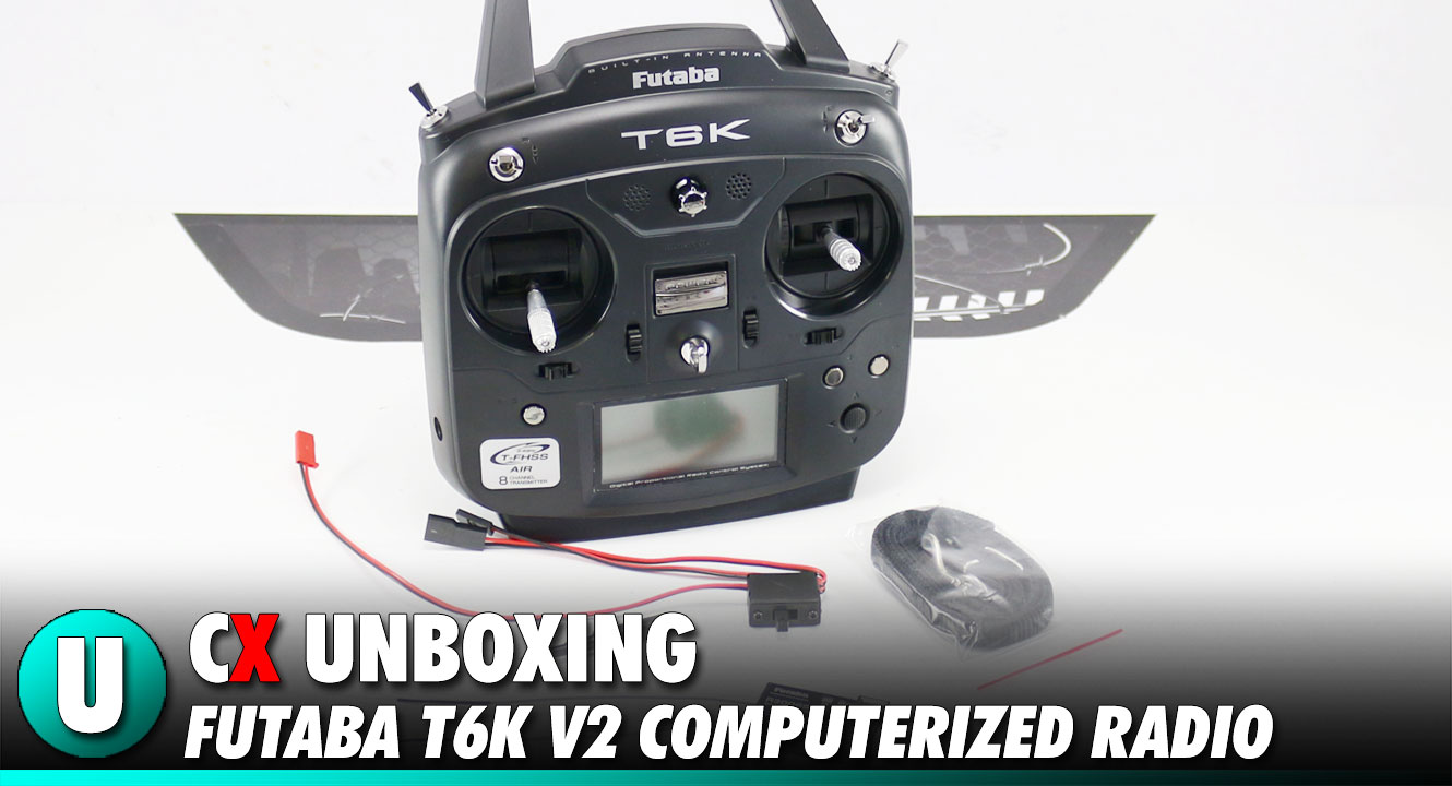 Futaba T6K V2 8-Channel Computerized Radio System Unboxing