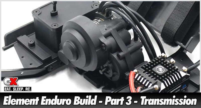 Element RC Enduro Trail Truck Build - Part 3 - Transmission | CompetitionX