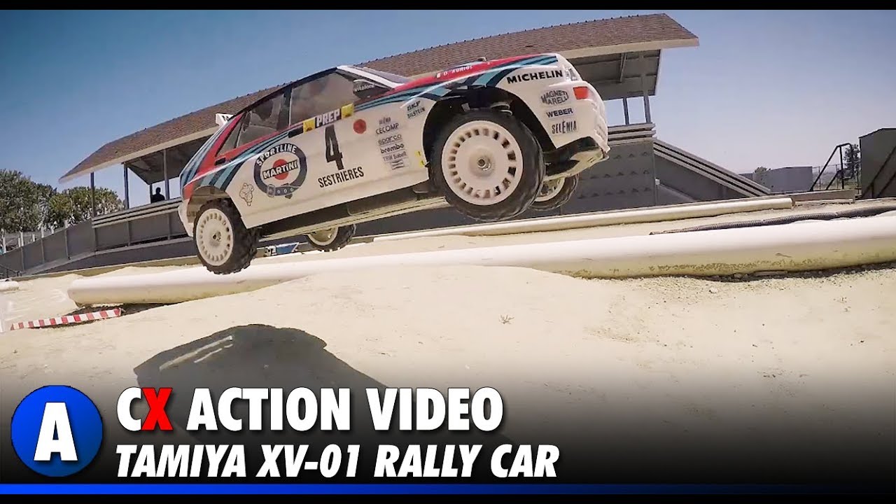 Video: Tamiya XV-01 Rally Car Track Day - Tamiya America Track ...