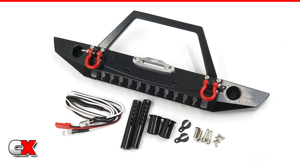 Yeah Racing Aluminum Front Bumper - Redcat GEN8 / Axial SCX10 ...