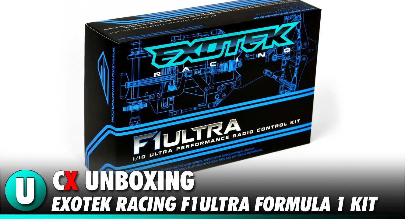 Video: Exotek Racing F1ULTRA Formula 1 Kit Unboxing | CompetitionX
