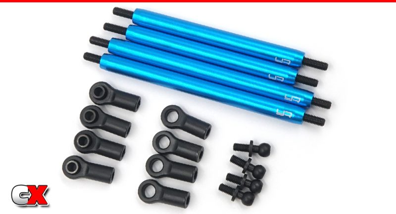 Yeah Racing Aluminum Upper Link Set - Tamiya CC02 | CompetitionX