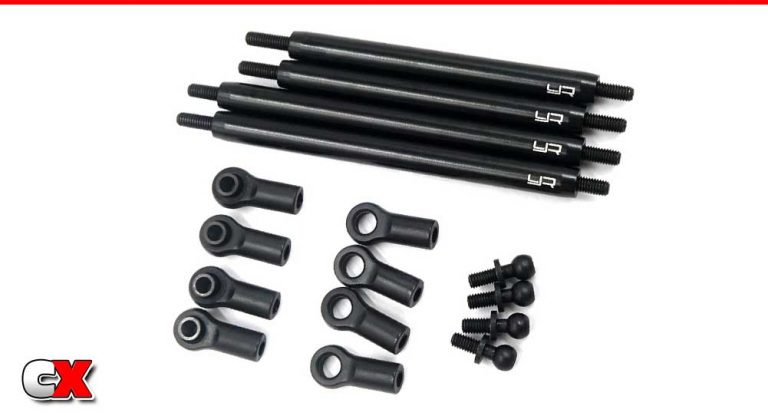 Yeah Racing Upper Aluminum Link Set - Tamiya CC02 | CompetitionX