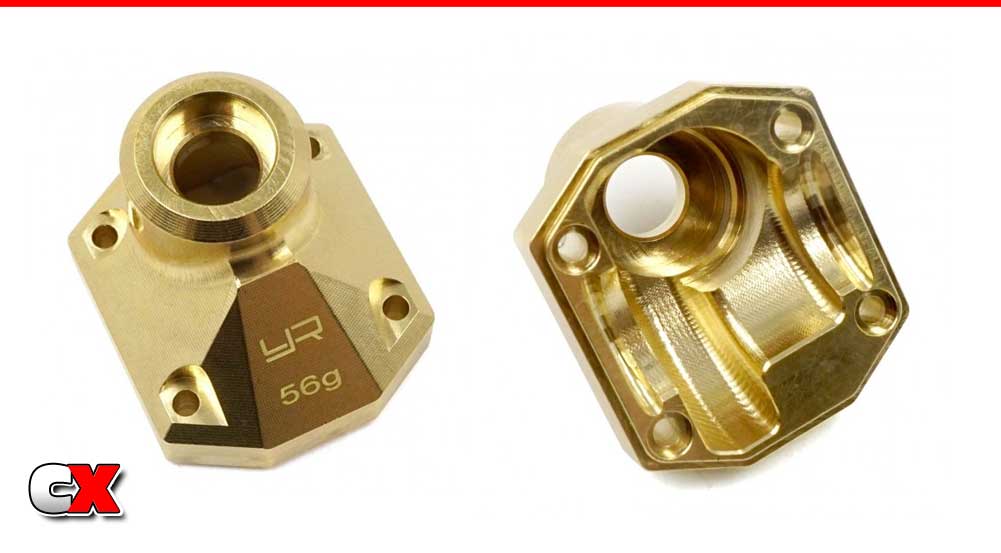 Yeah Racing Brass Portal Cover - Axial Capra | CompetitionX