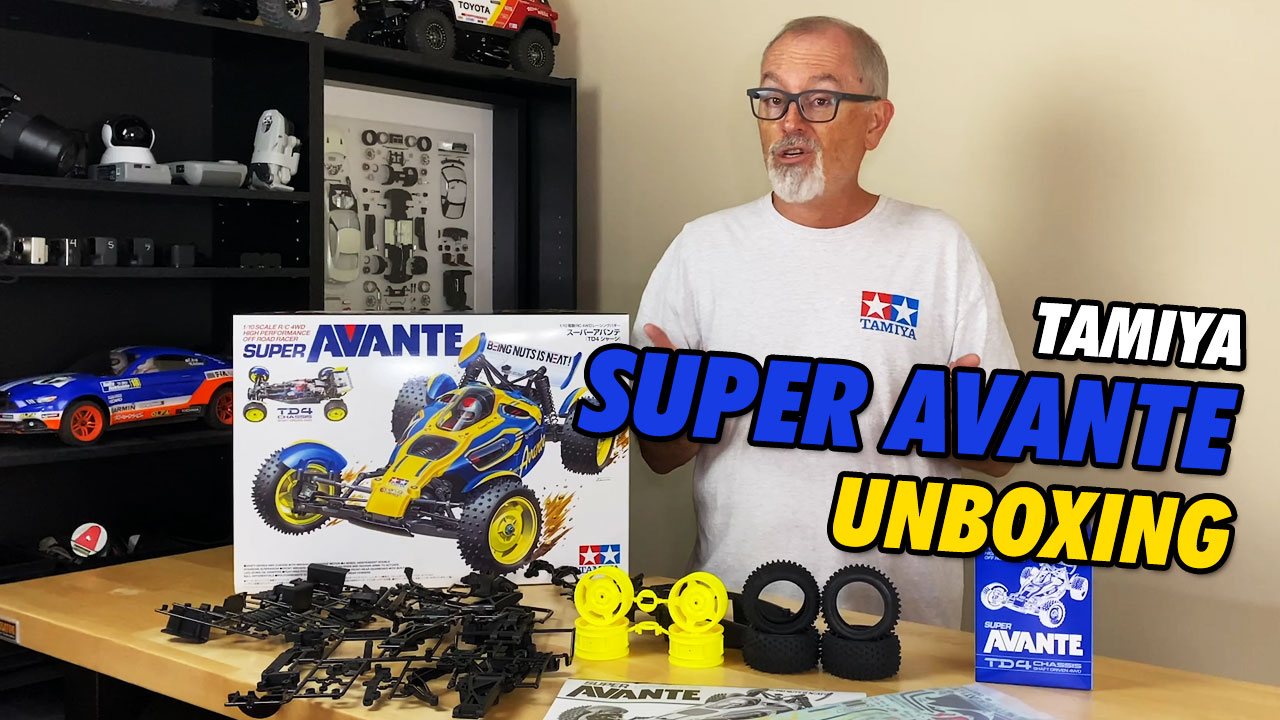 Video - Tamiya Super Avante TD4 Unboxing | CompetitionX