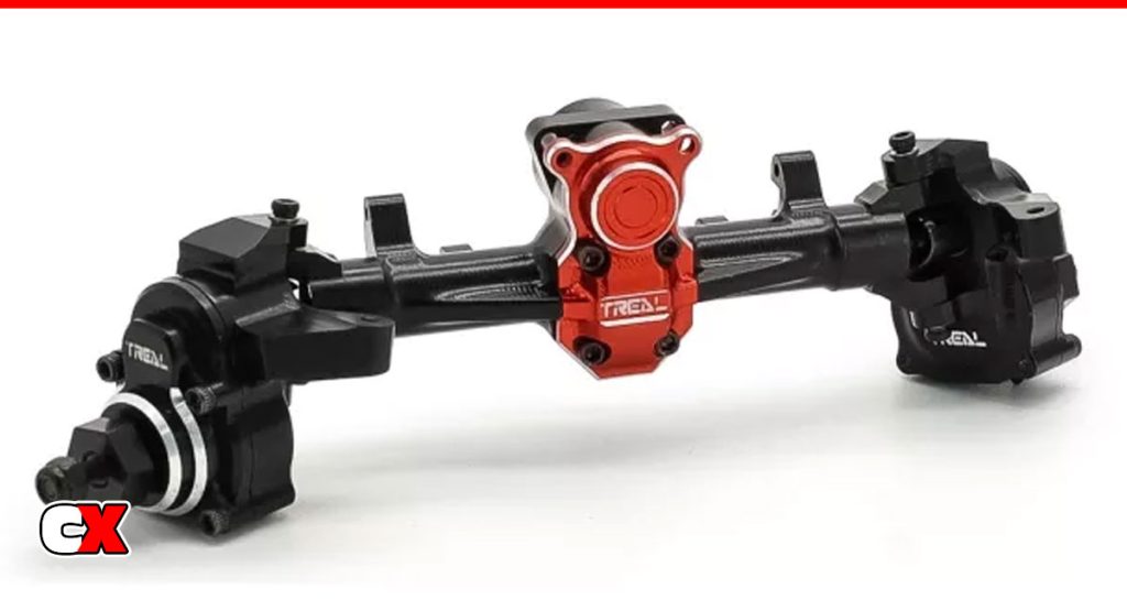 TREAL SCX24 Front/Rear Aluminum Portal Axle Kits | CompetitionX