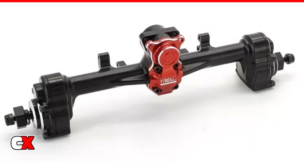 TREAL SCX24 Front/Rear Aluminum Portal Axle Kits | CompetitionX