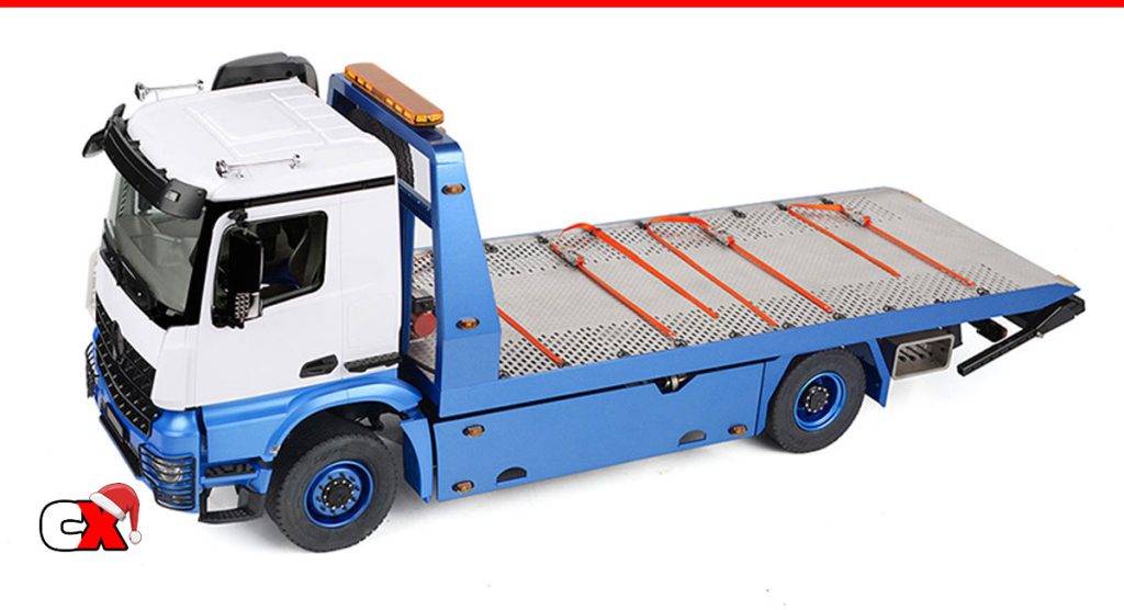 RC4WD 4x4 Wrecker Flat Bed Hydraulic Tow Truck | CompetitionX