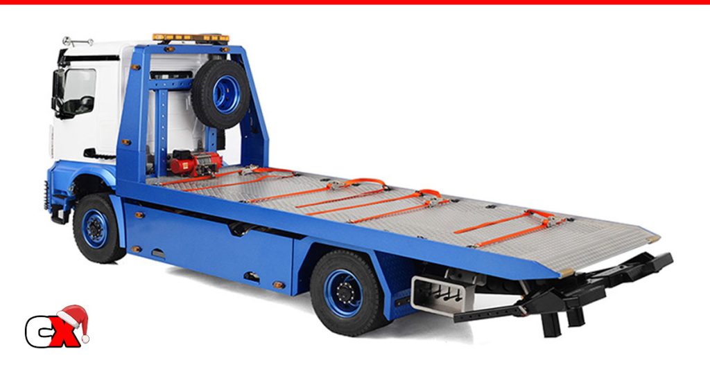 RC4WD 4x4 Wrecker Flat Bed Hydraulic Tow Truck | CompetitionX