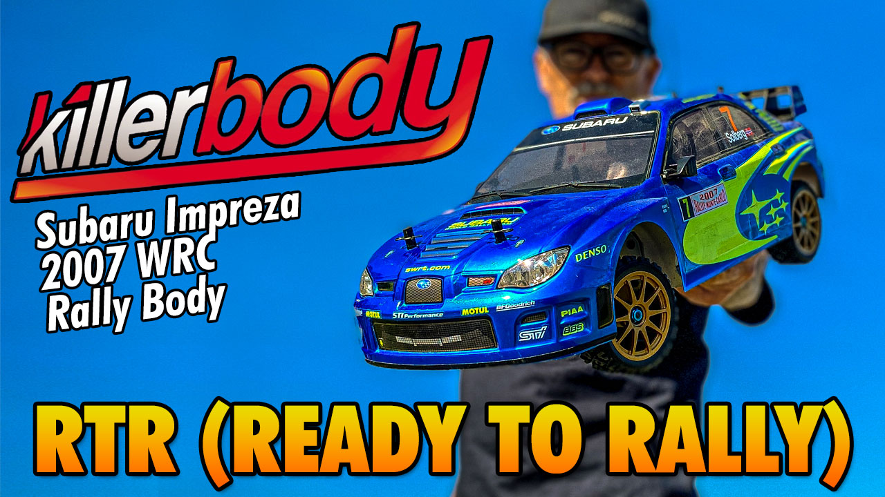 Video: Killerbody Subaru Impreza WRC 2007 Rally Body Unboxing ...