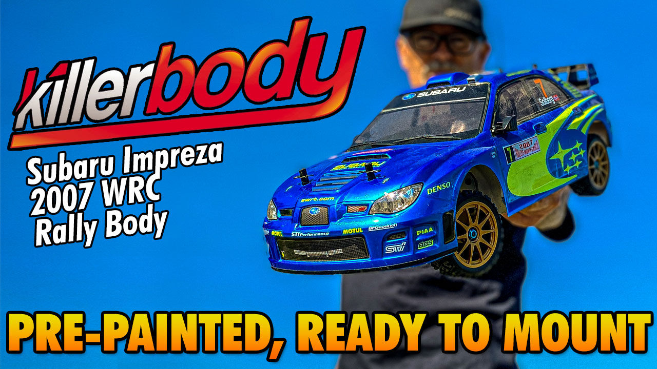 Video: Killerbody Subaru Impreza WRC 2007 Rally Body Unboxing ...