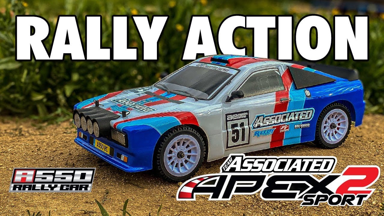 Video: Team Associated Apex2 Sport A550 Rally Car Unboxing | CompetitionX