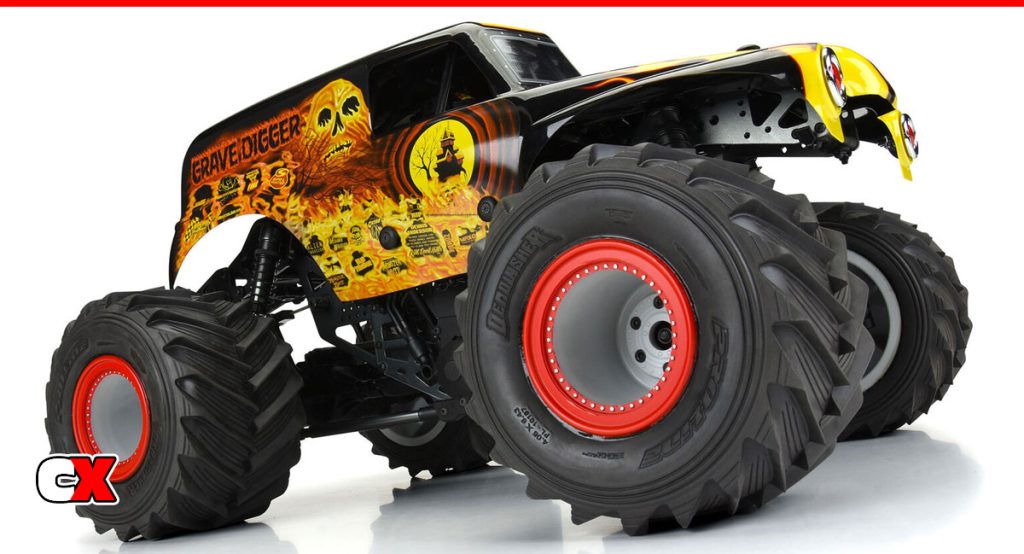 Pro-Line Racing Grave Digger Fire and Ice Body Sets | CompetitionX
