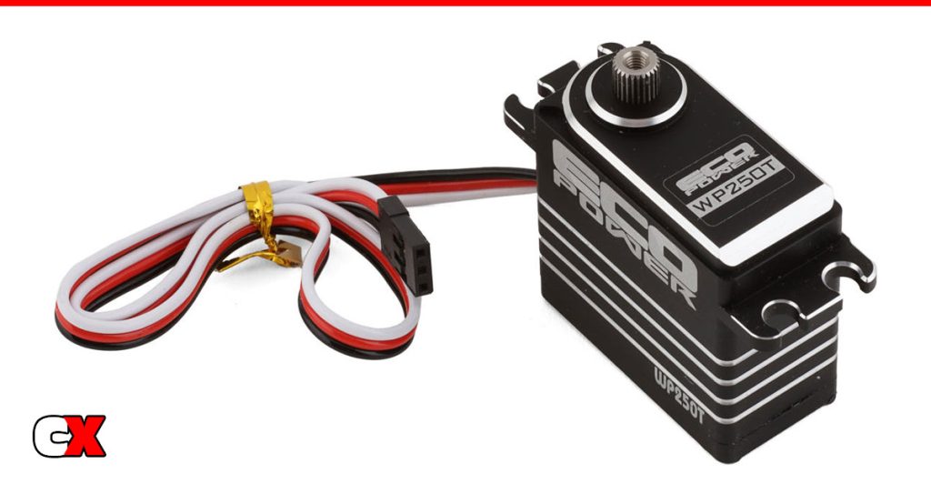 EcoPower WP250T Waterproof High Torque Servo | CompetitionX