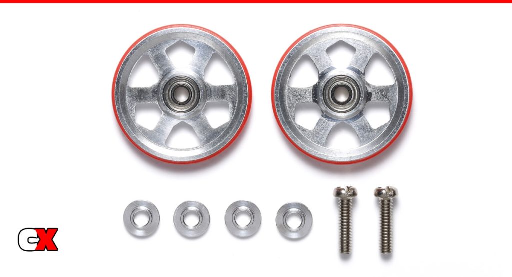 Tamiya Mini 4WD 19mm Aluminum Ball Race Rollers | CompetitionX