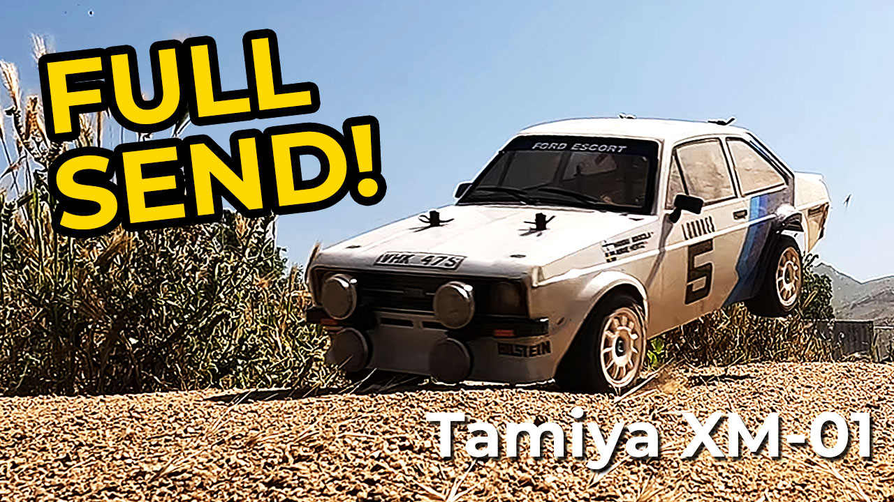 Video: FULL SEND - Tamiya's XM-01 M-Chassis Rally Car