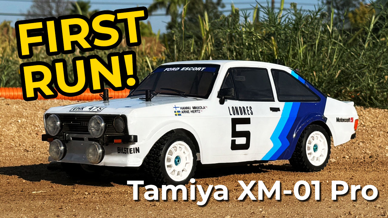 Video: Tamiya's XM-01 Pro Rally Car - First Official Rally Runs!