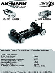 Ansmann Racing ARE-1 Manual