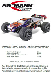 Ansmann Racing Terrier 2.0 Manual