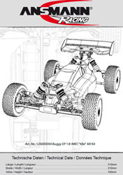 Ansmann Racing X8e Manual